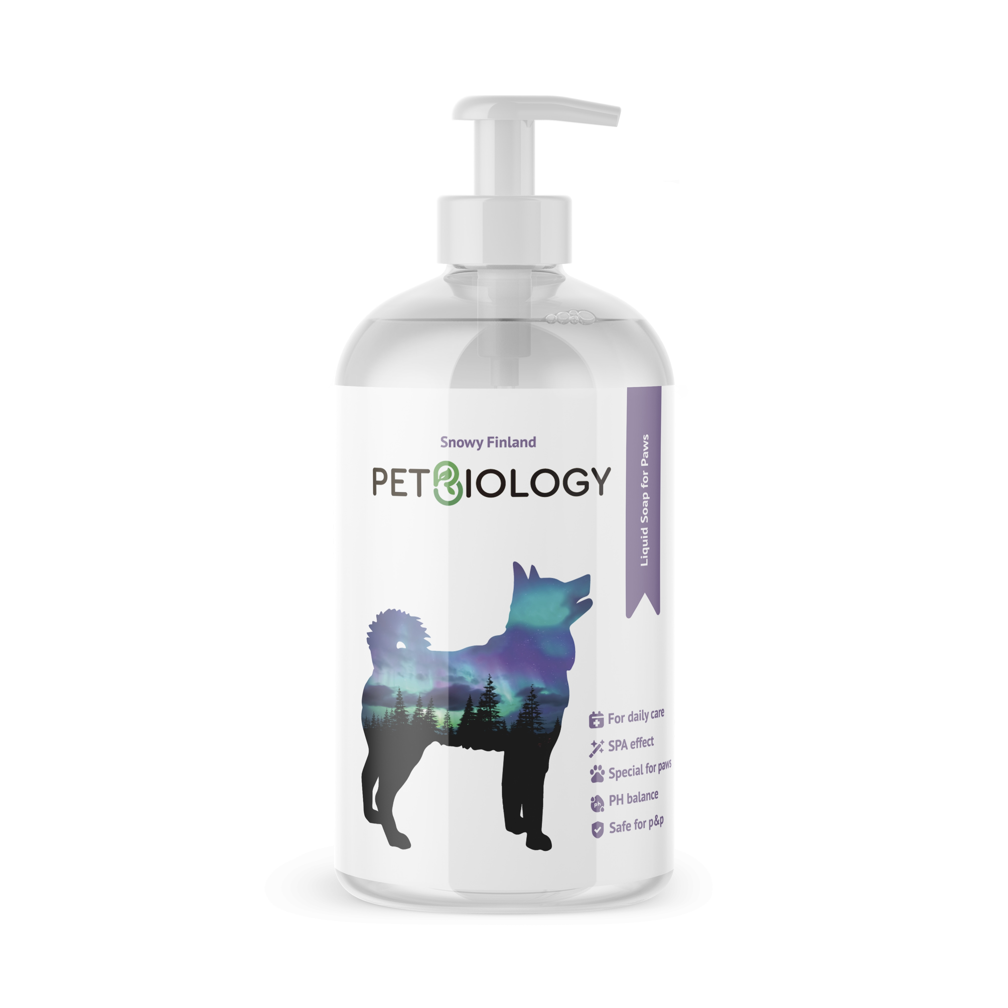 🥇299 р. – Жидкое мыло для лап PETBIOLOGY для собак и щенков с 3-х ...