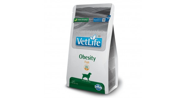 Сухой диетический корм Farmina Vet Life Canin Obesity Fish для взрослых ...